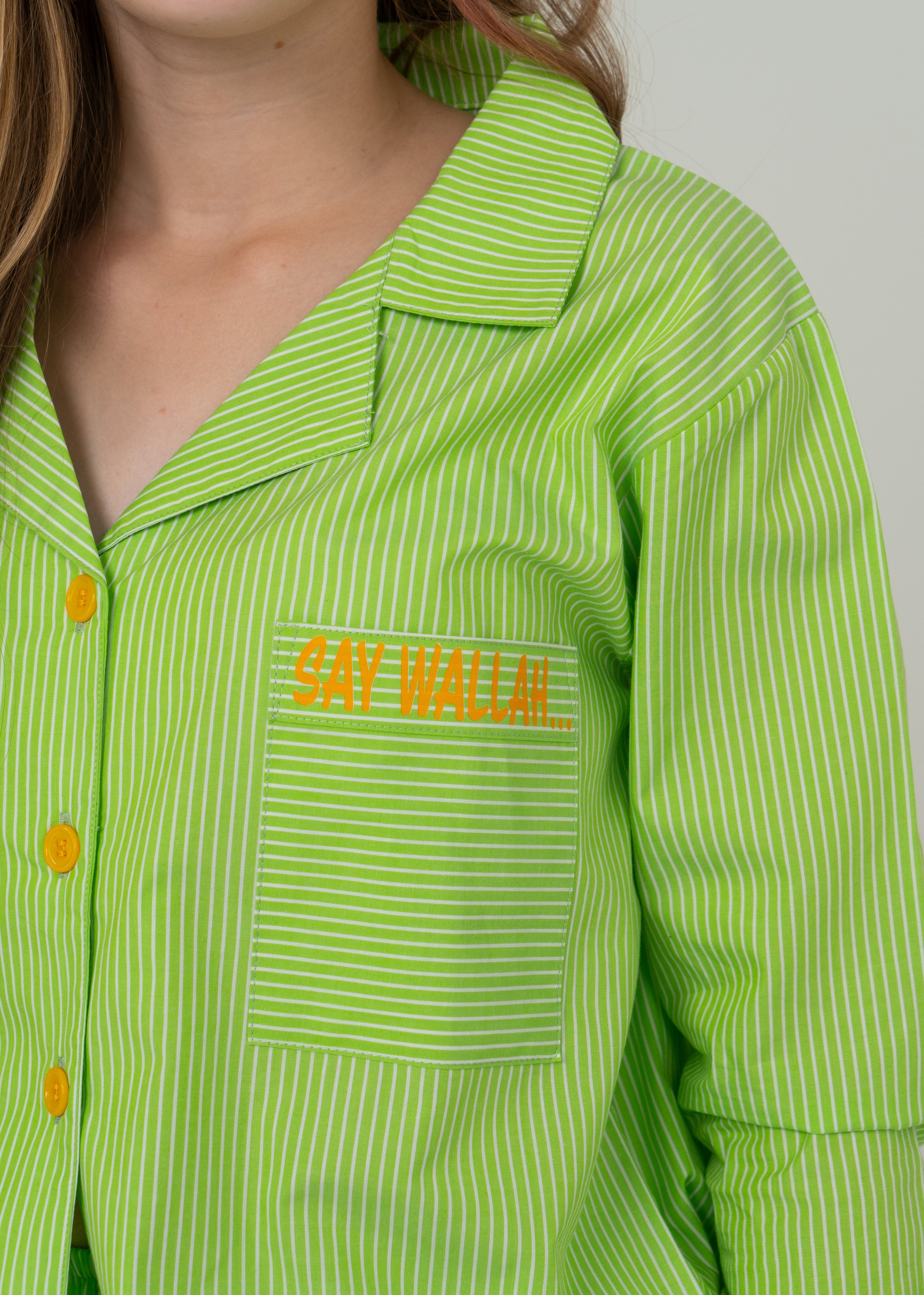 SAY WALLAH - Lime Green
